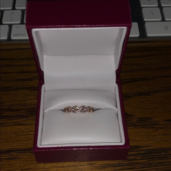 Helzberg Diamonds | Jewelry | 4k White Diamond Gold Infinity Ring ...